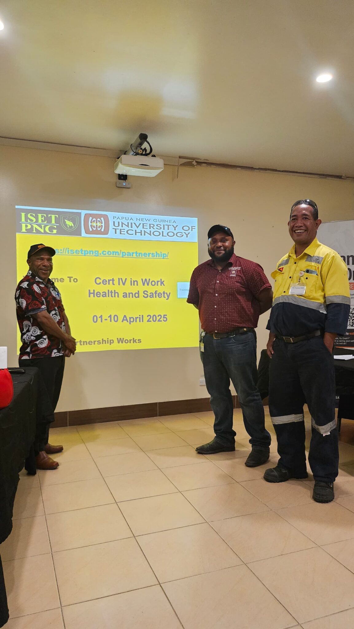 2025 WHS Training Schedule